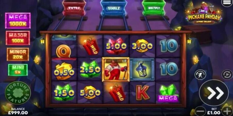 Pickaxe Payday Slot by Four Leaf Gaming [Review and RTP]